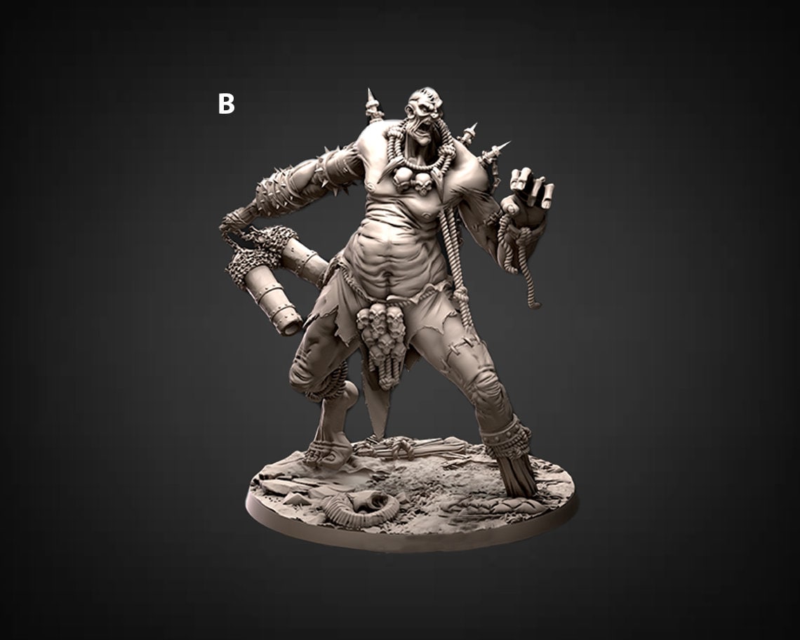 Hill Giant, Oger | 3 Sizes /scales | Dungeons and Dragons | Pathfinder ...