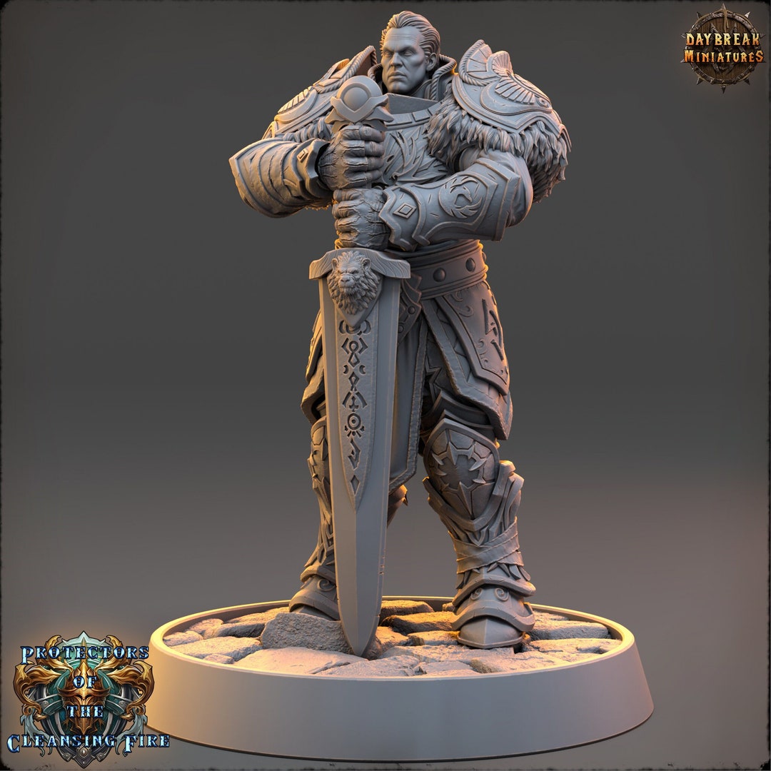 Oath of the Ancients Paladin, Cleric | 28mm, 32mm, 54mm, 75mm Scales ...