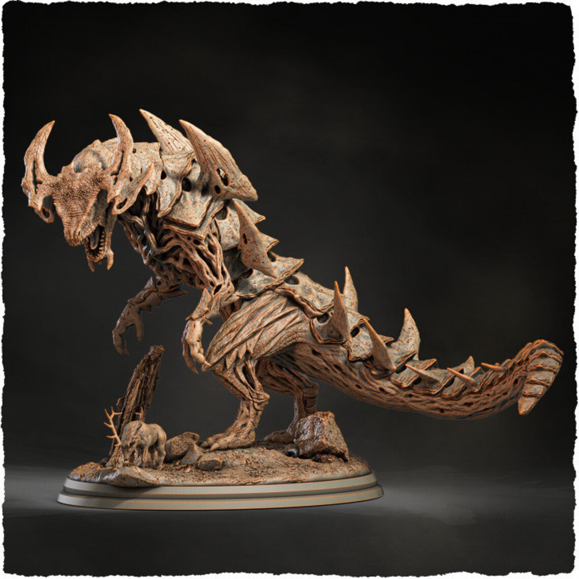 Forest Beast, Tarrasque D&D 5e | 28mm,32mm Scales 145mm Long, 95mm ...