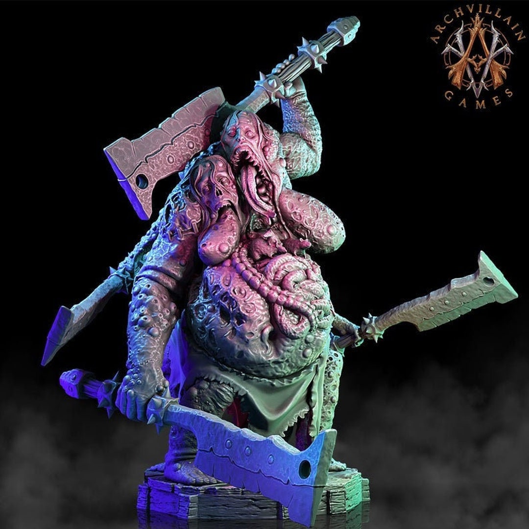 Grotesque Female Abomination Demon (3 Sizes) | 90mm Tall | 28mm Scale ...