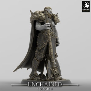 Barbarian Human / Goliath, Ranger,fighter, With Big Axe, Dnd Unpainted ...