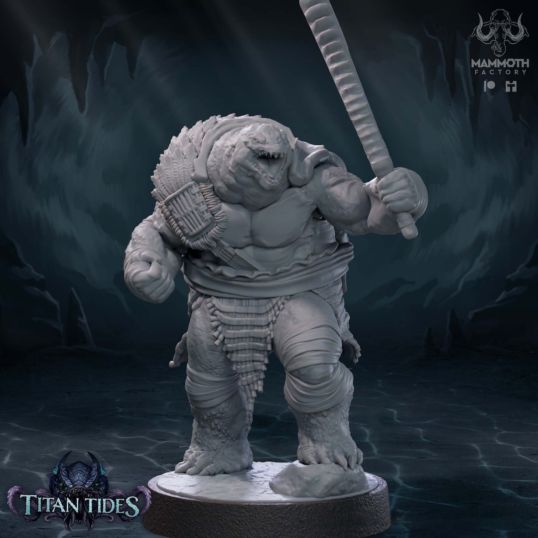 Tortle Fighter Ranger Barbarian PC NPC | 28mm, 32mm,54mm,75mm,100mm ...