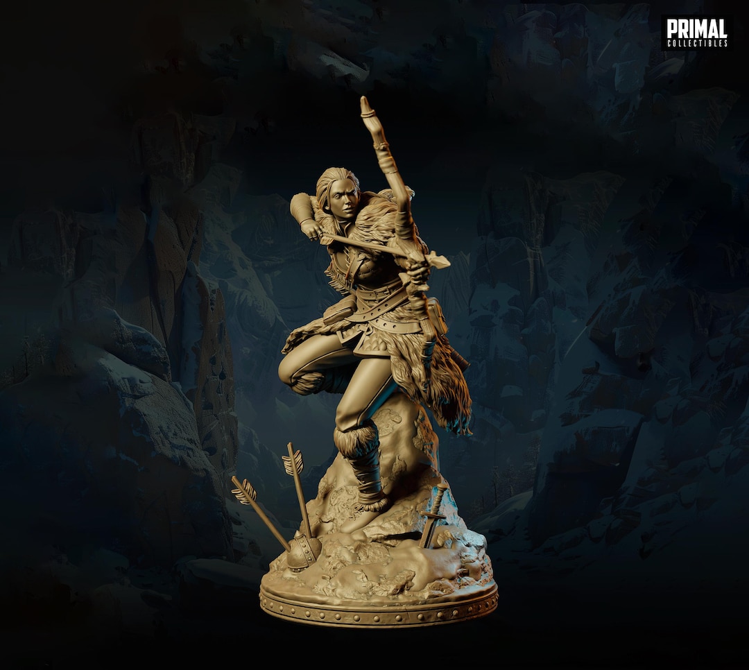 Ranger Archer Miniature | Gloom Stalker Hunter | UNPAINTED Resin - Etsy