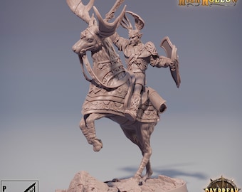 28mm Mounted Elf - Etsy