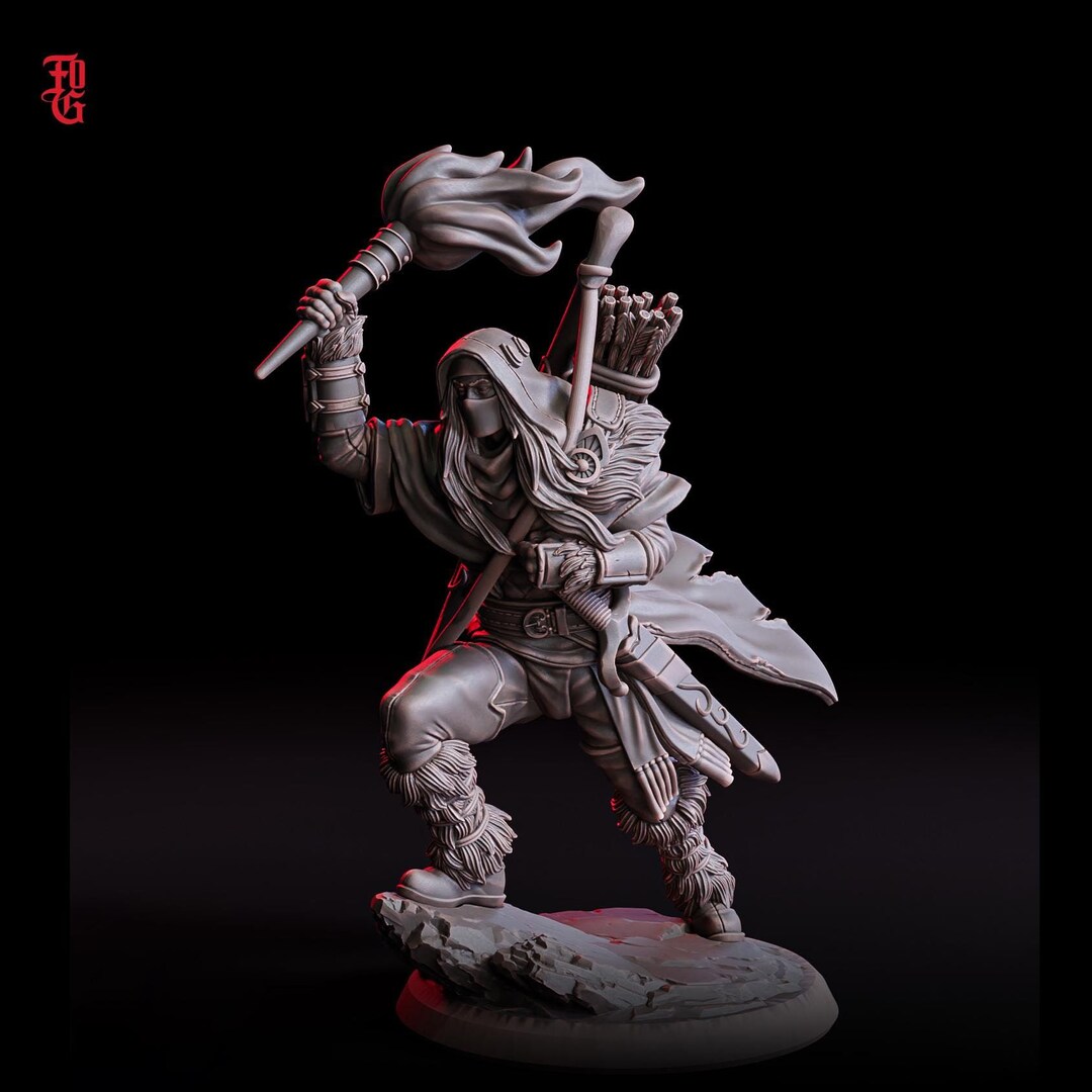 Gloom Stalker Ranger, Fighter Sharpshooter PC / NPC | 5 Sizes /scales ...