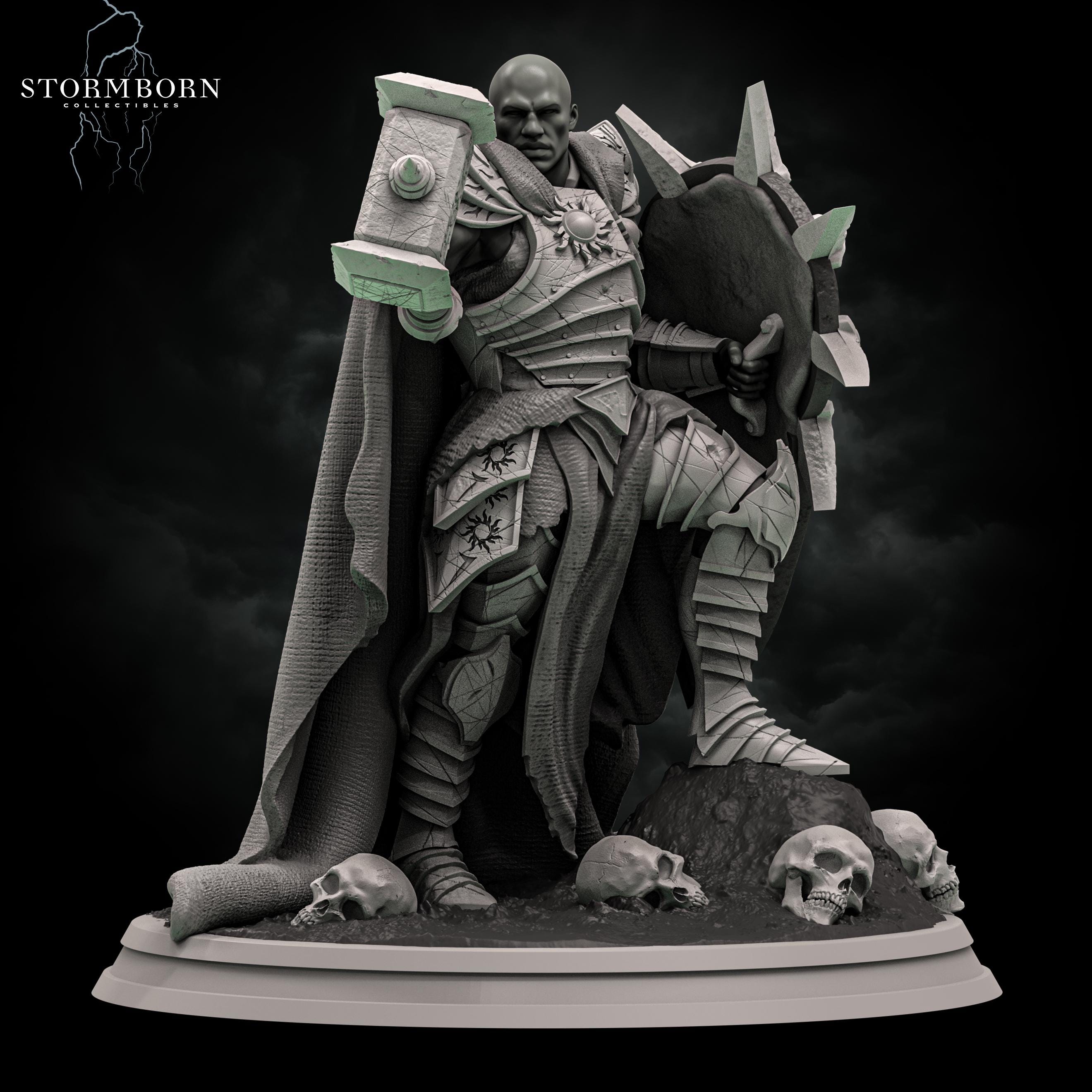 Life, Light Domain Cleric, Paladin PC / NPC Miniature | 5 Sizes /scales ...