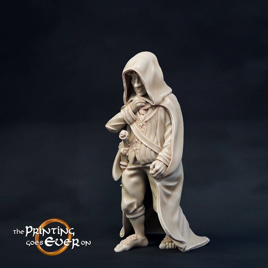 Halfling Rogue Thief Assassin | Resin Miniature | 3 Sizes /scale ...