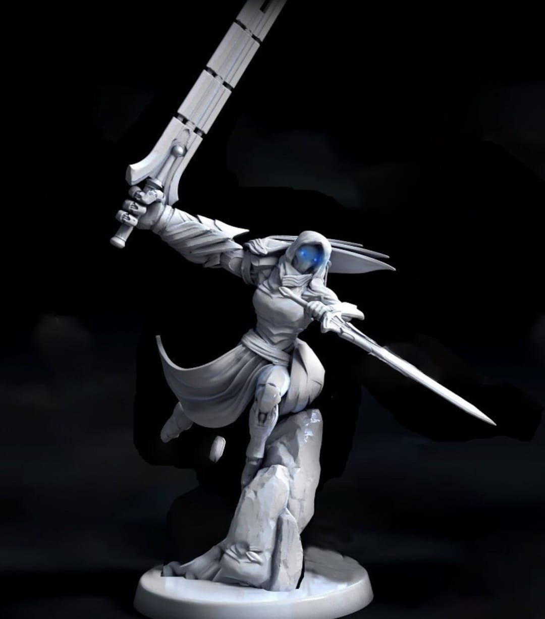 Warforged Fighter Ranger PC NPC , Nimblewright Construct 28mm, 32mm ...