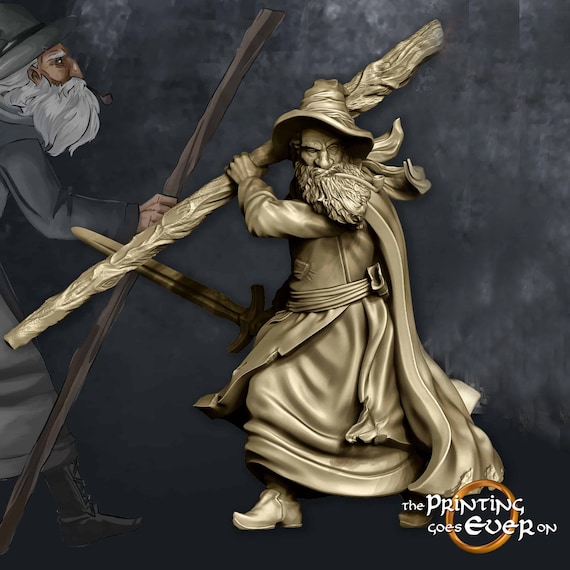 Human Sorcerer Staff