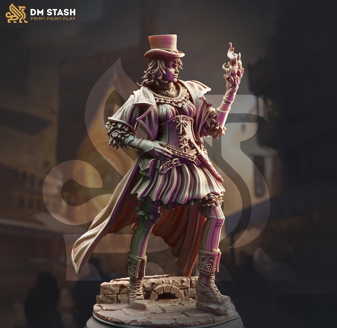 Human Female Arcane Trickster Rogue, Thief | 5 Sizes /scale Resin ...
