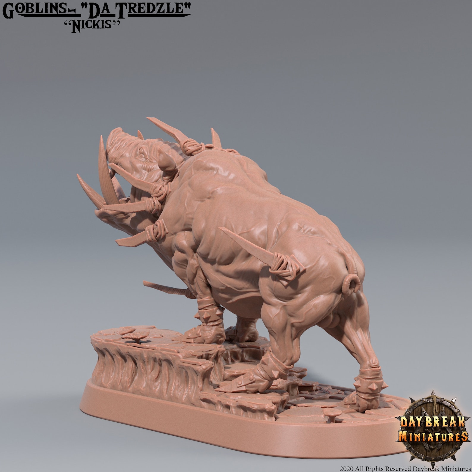 War Boar | Dnd Miniatures | Dnd | 3 Sizes /scale| Pathfinder | Figure ...