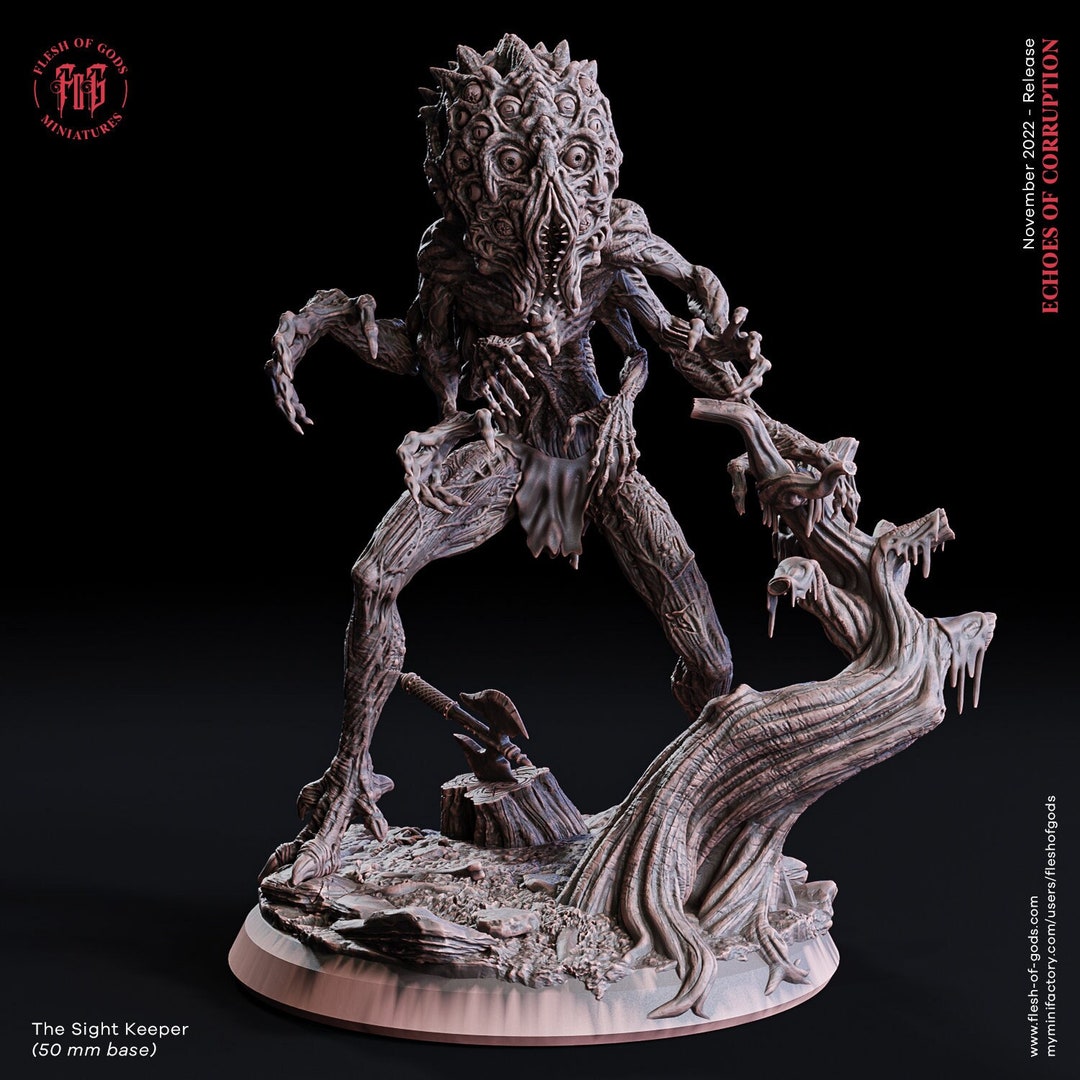 Demon of Eyes, Hyakume, Argus | 28mm, 32mm,75mm Scale - Boss Monster ...
