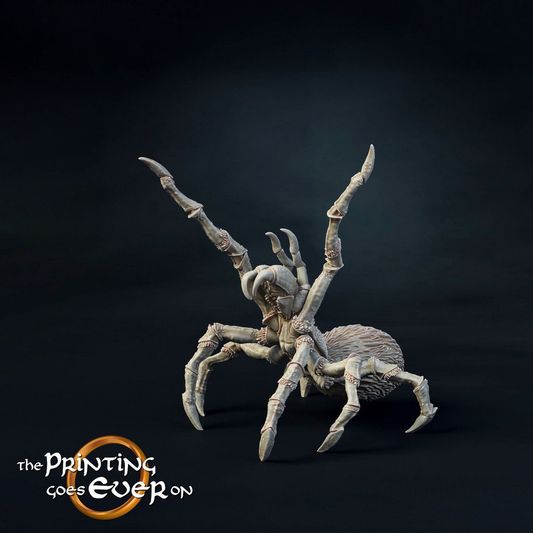 Giant Spider | Miniature |28mm Scale/32mm Scale/54mm/75mm Scale ...