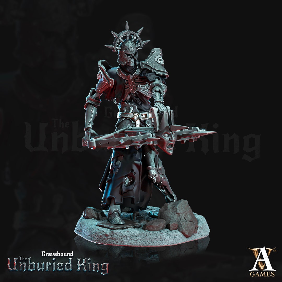 Undead Knight With Crossbow, Dungeons and Dragons Miniature - Etsy
