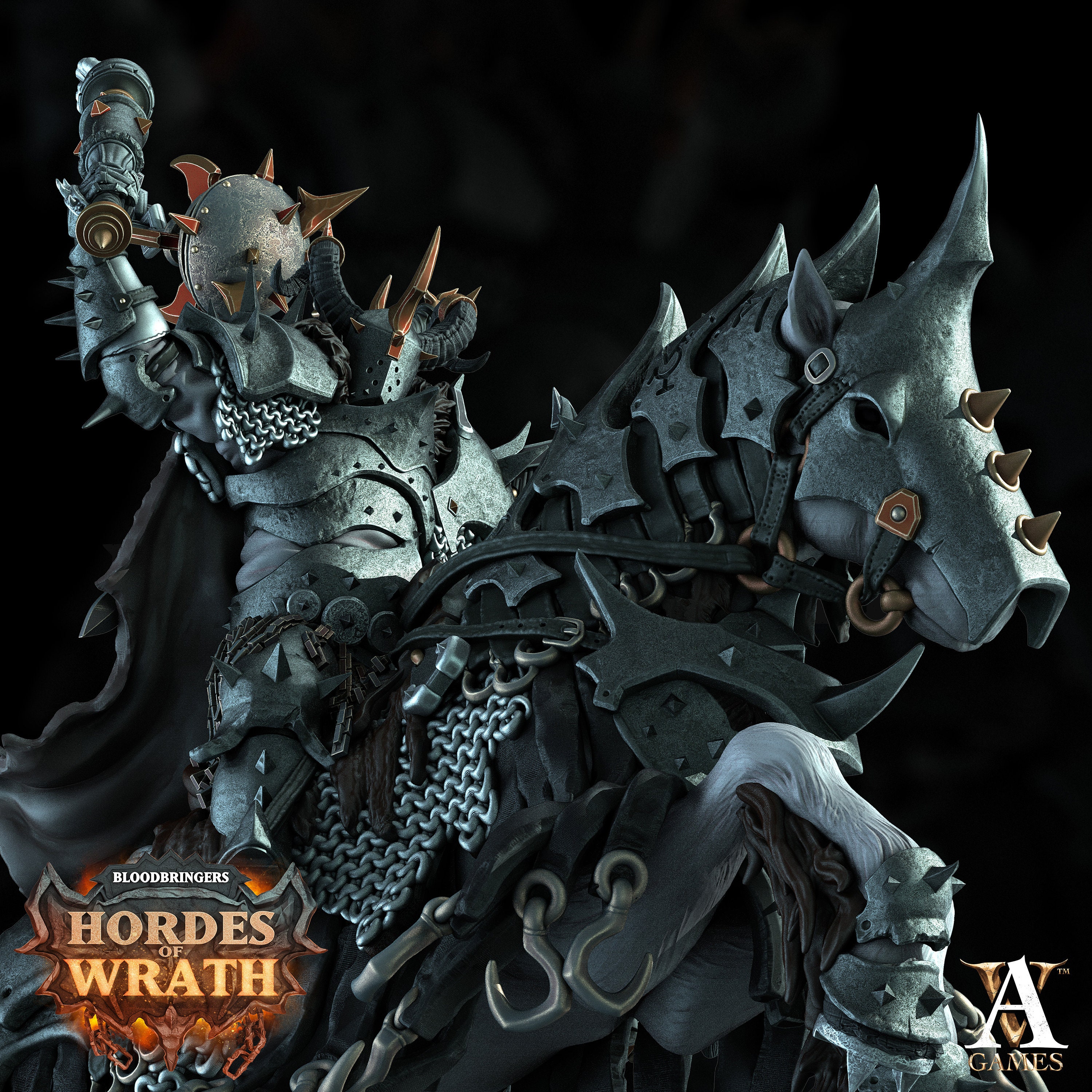Oath of Conquest Paladin, Chaos Knight, Chaos Lord | 4 Sizes /scales ...