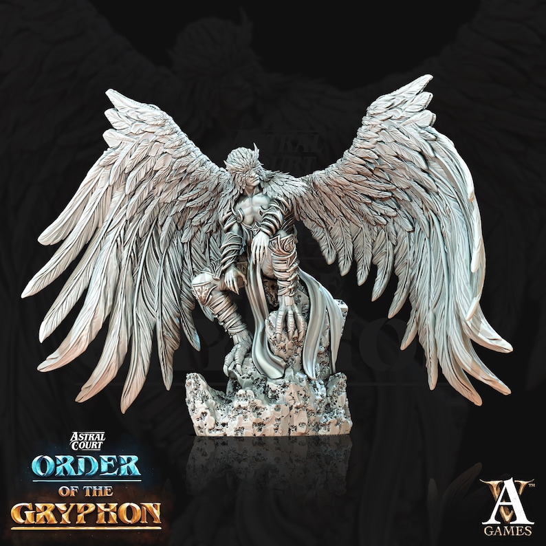 Male Celestial Angel Solar Deva 28mm 32mm 75mm Scales - Etsy