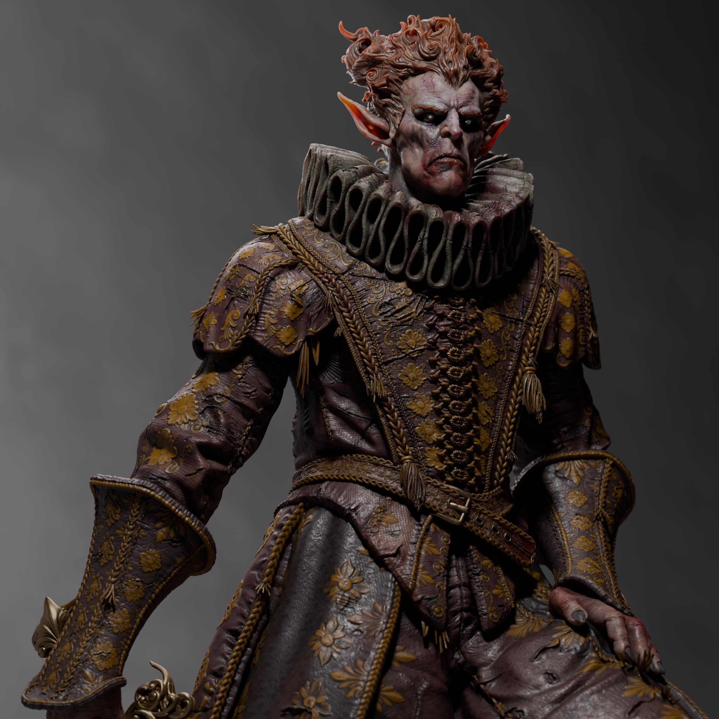 Vampire Lord, Nosferatu Vampire | Miniature UNPAINTED 5 Sizes Scale ...