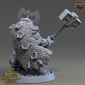 Rhinokin, Rhino-folk Warrior Scales: 28mm, 32mm,54mm,75mm | D&D 5e ...
