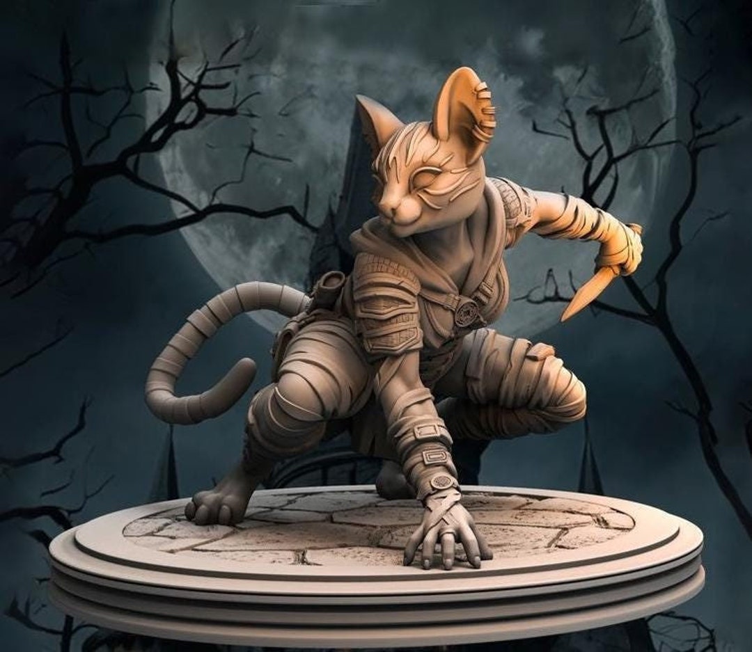 Female Tabaxi,rogue, Swashbuckler, Werecat, Catfolk NPC | Also NSFW ...