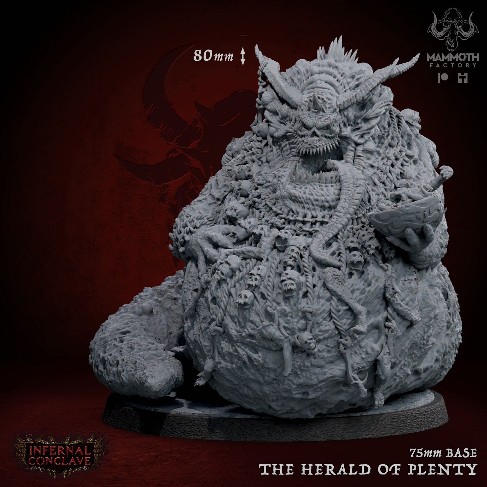 Flesh Golem Abomination Demon Demon 80mm 28mm 32mm Scale D&D Pathfinder ...