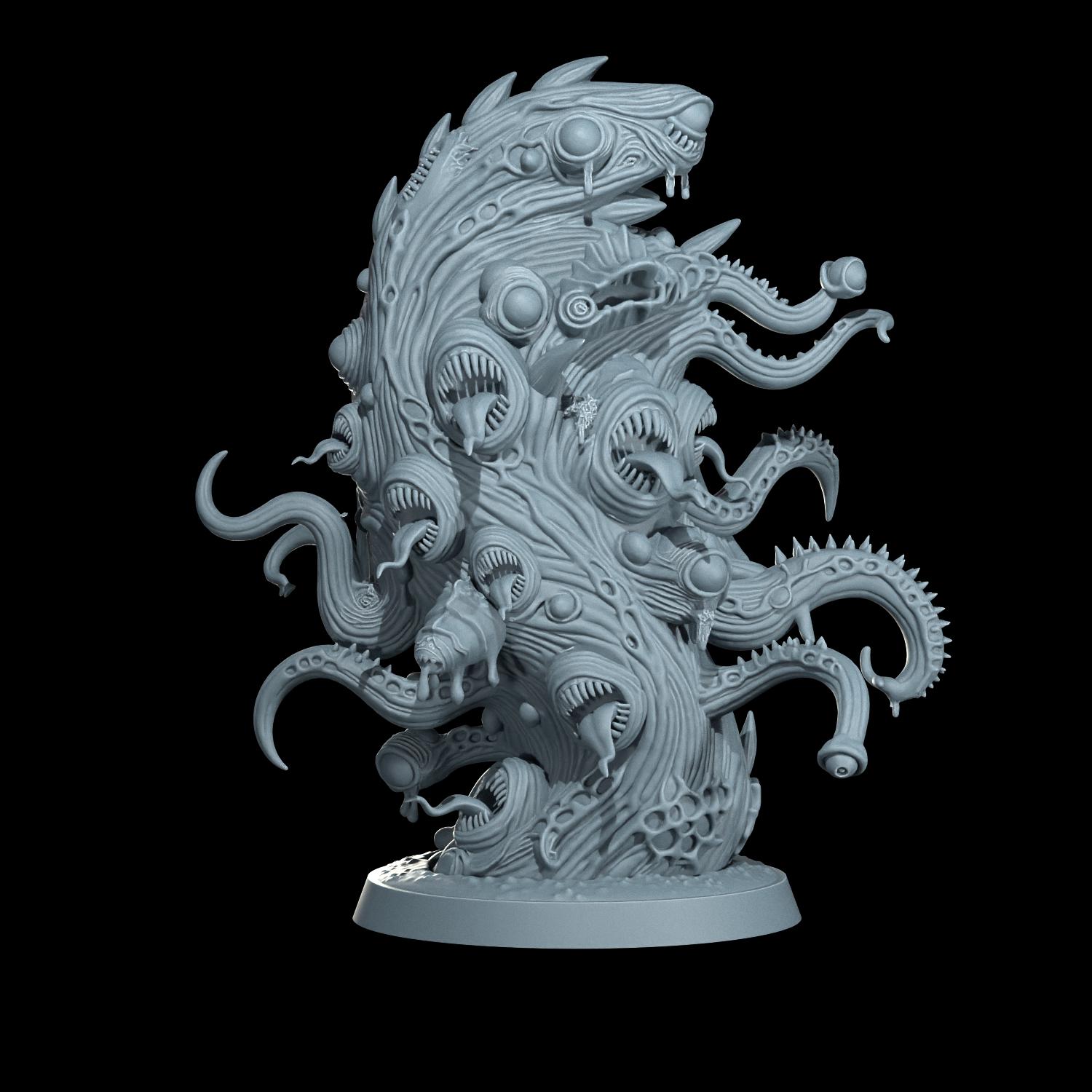 Eldritch Horror Miniature | Tentacle Maw | Unpainted Monster Miniature ...