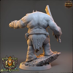 Two Headed Ogre, Also in Ettin Size | 28mm and 32mm Scale | Pathfinder ...