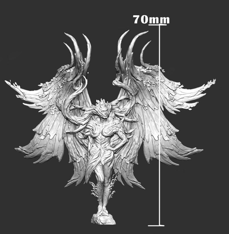 Dryad Forest Angel | Dungeons and Dragons Miniature 3 Sizes /scale ...