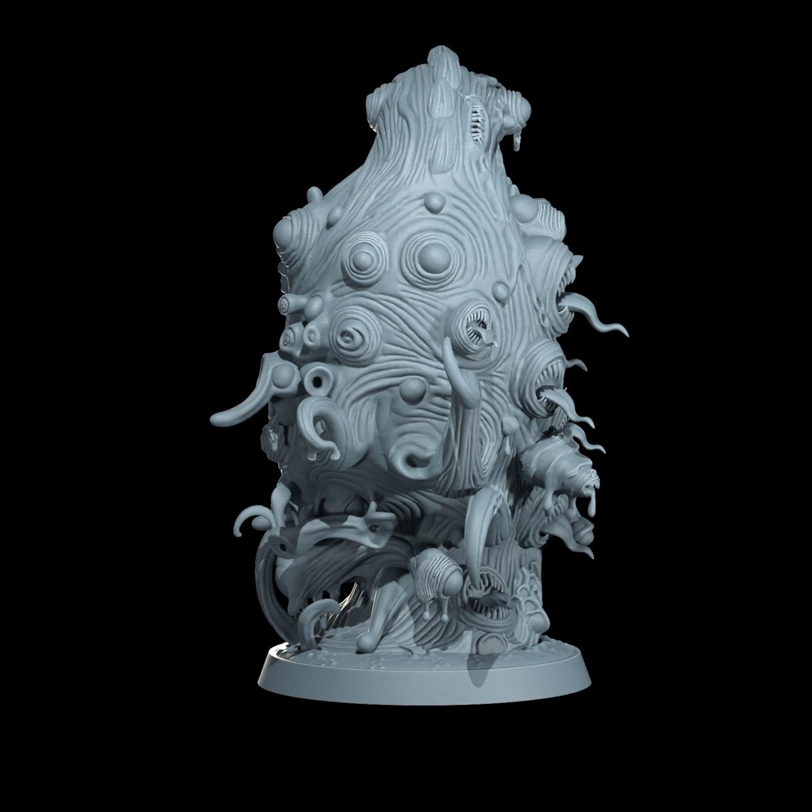 Eldritch Horror Miniature | Tentacle Maw | Unpainted Monster Miniature ...