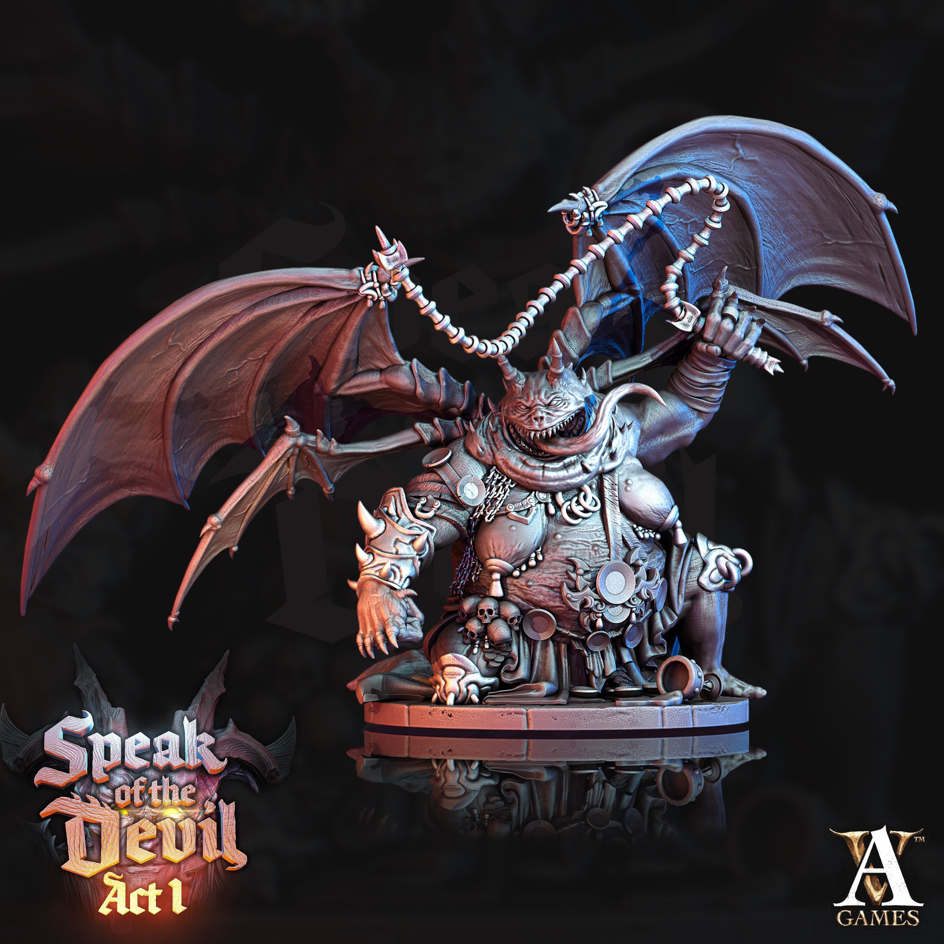 Toys & Games Beast of Nurgle Daemon Miniature Proxy Dungeons and ...