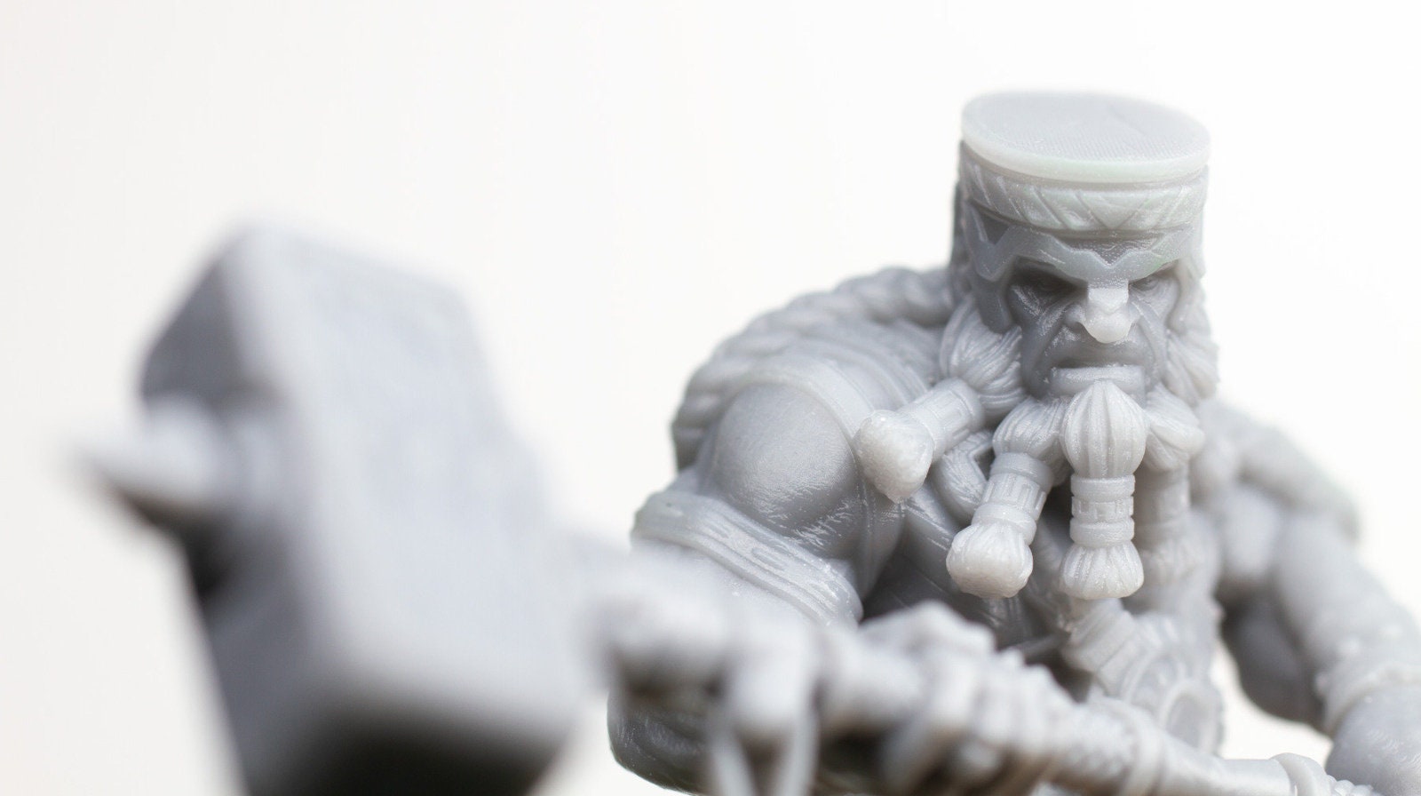 Dwarf Fighter Dwarf Miniatures Maul Fighter Dungeons | Etsy