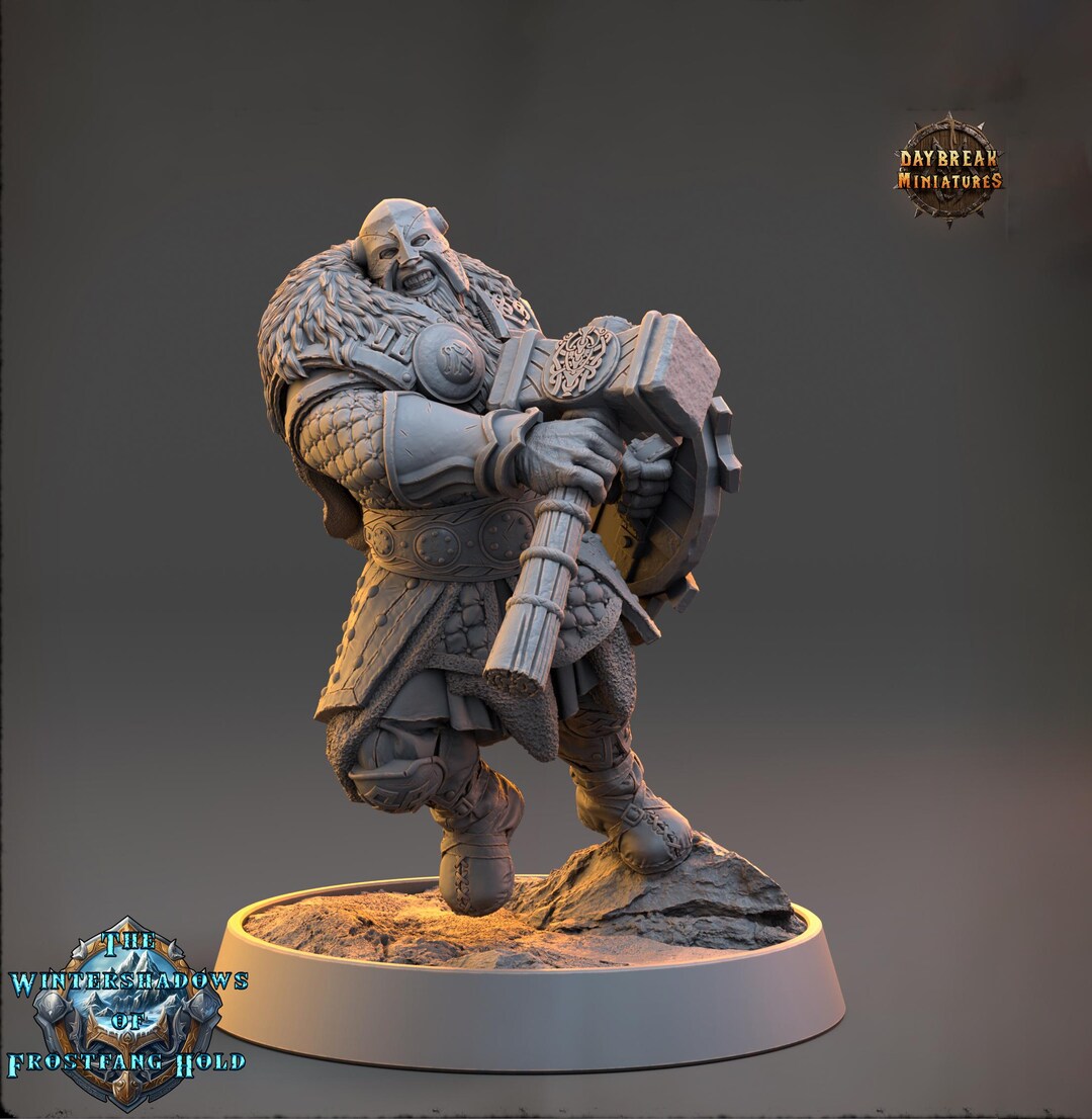 War Domain Cleric, Paladin PC /NPC Unpainted | 28mm,32mm,54mm,75mm ...