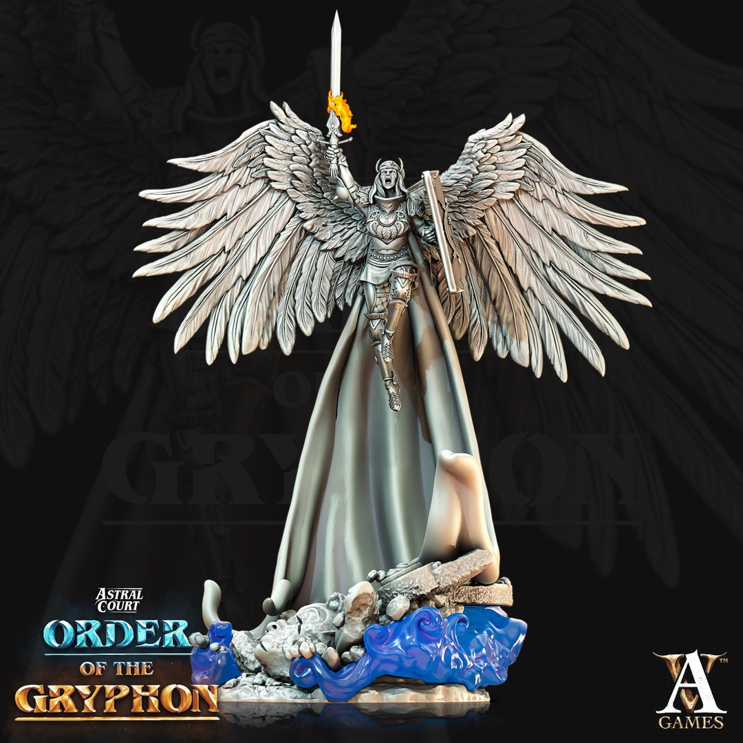 Female Celestial Deva Aasimar, Angel, Solar | 28mm, 32mm, 75mm Scales ...