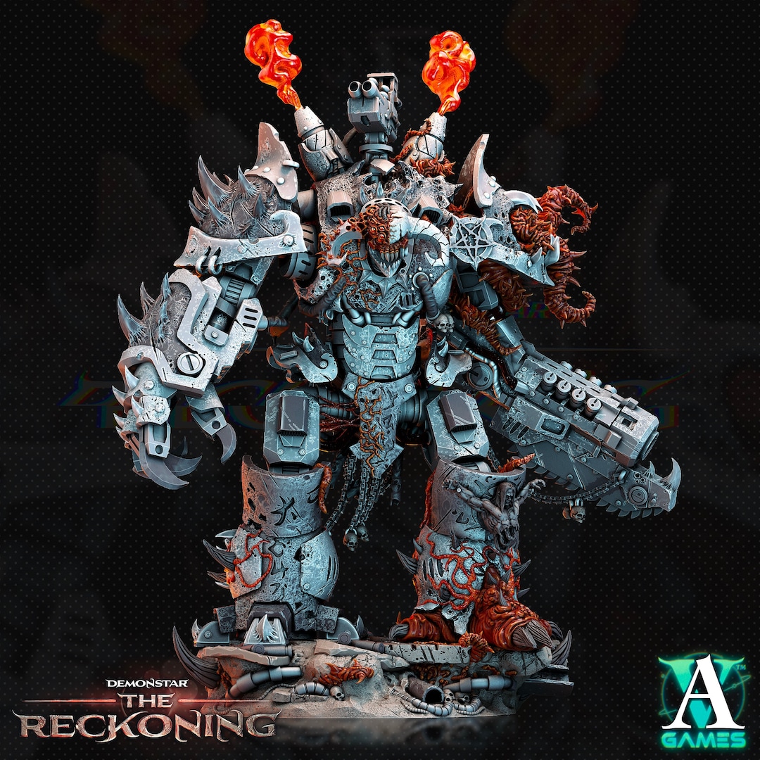 Armari Chaosbred Devastator | 65mm & 75mm Base Sizes | 28/32mm Scale ...