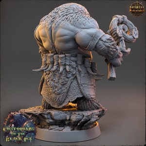Druid Bearfolk Werebear Humanoid Scales: 28mm, 32mm,54mm,75mm,100mm | D ...