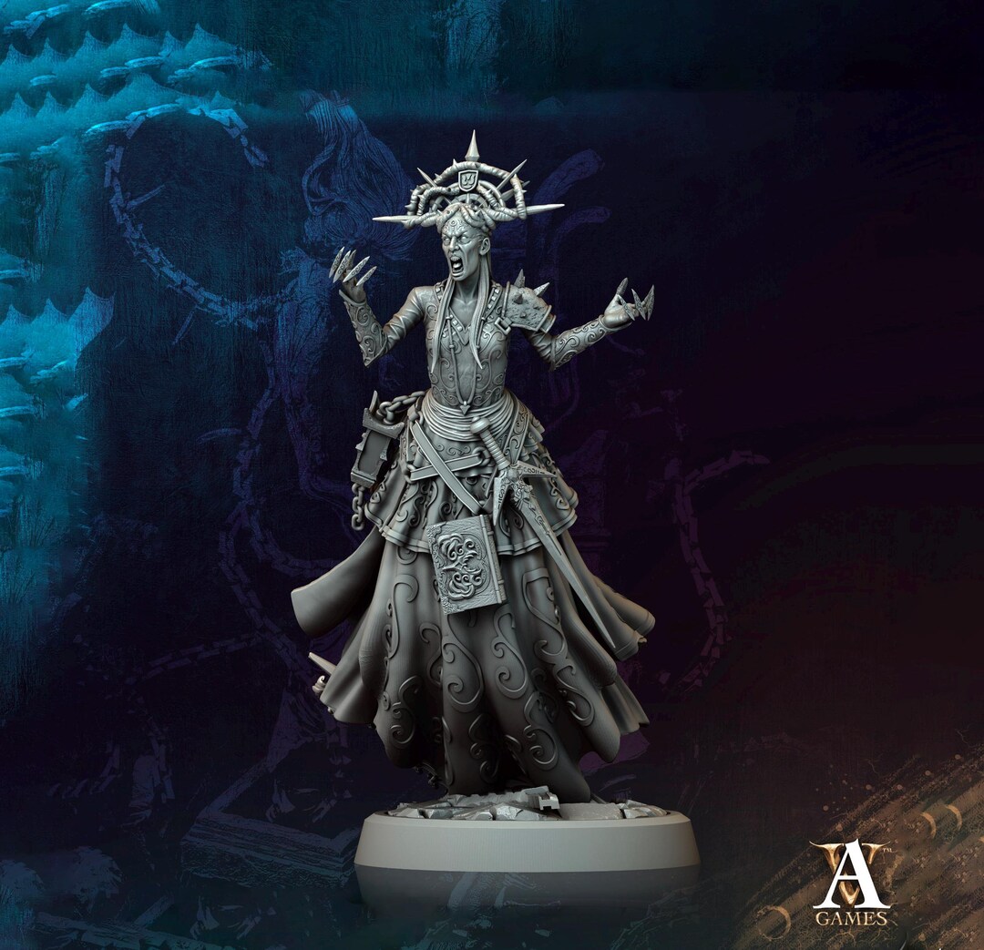 Hag, Witch, Sorcerer, Warlock, Undead, Necromancer | 5 Sizes/scales ...