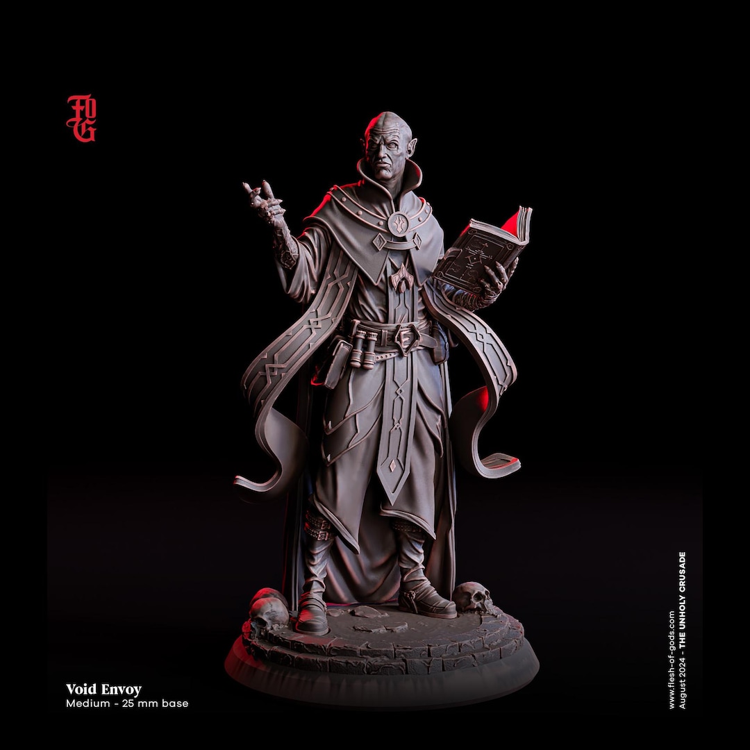 Dark Elf Warlock, Wizard Sorcerer PC / NPC | 5 Sizes /scales ...