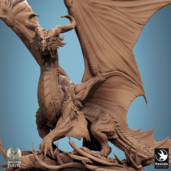 Colossal Ancient Dragon - Etsy
