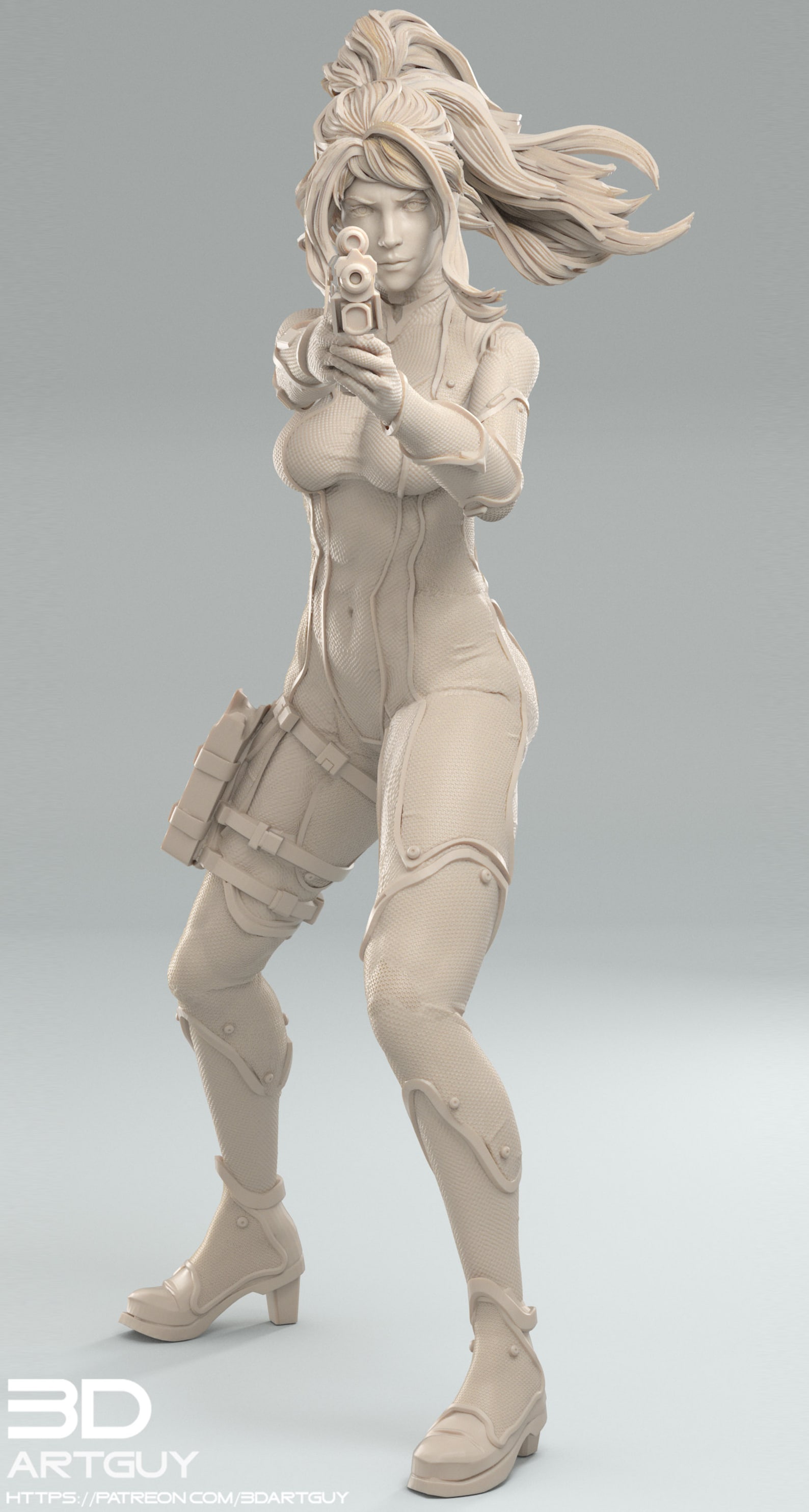 Female Commander Unarmored 28mm 32mm Scales Also 50mm and - Etsy