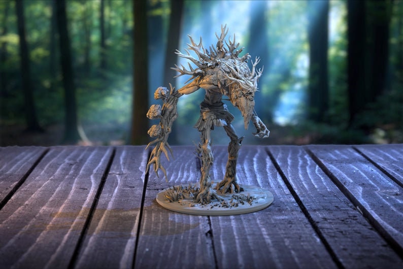 Ancient Treant Miniature 110mm Tall 28mm/32mm Scale 3d - Etsy