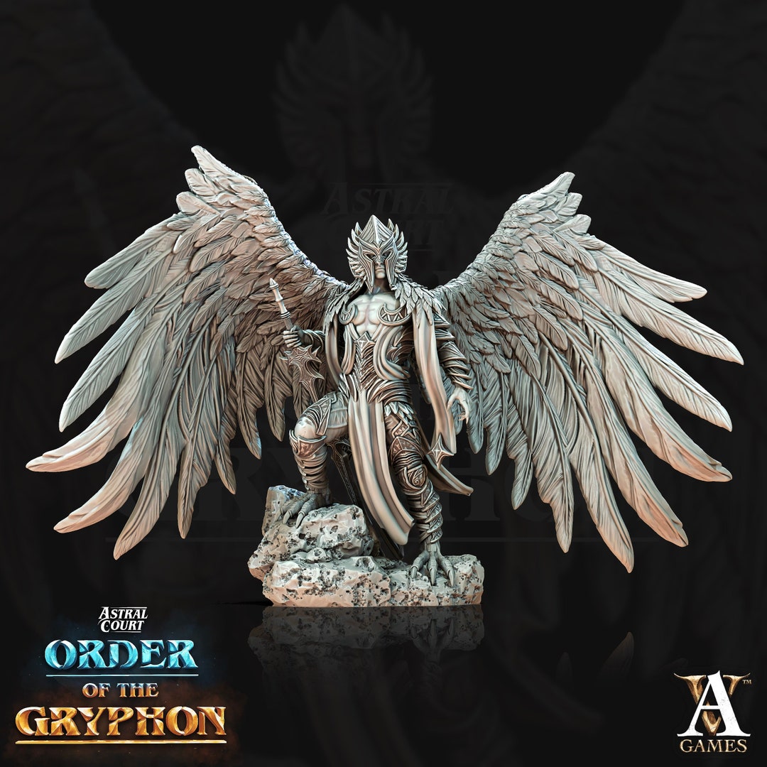 Male Celestial Angel, Solar, Deva | 28mm, 32mm, 75mm Scales | Dungeons ...