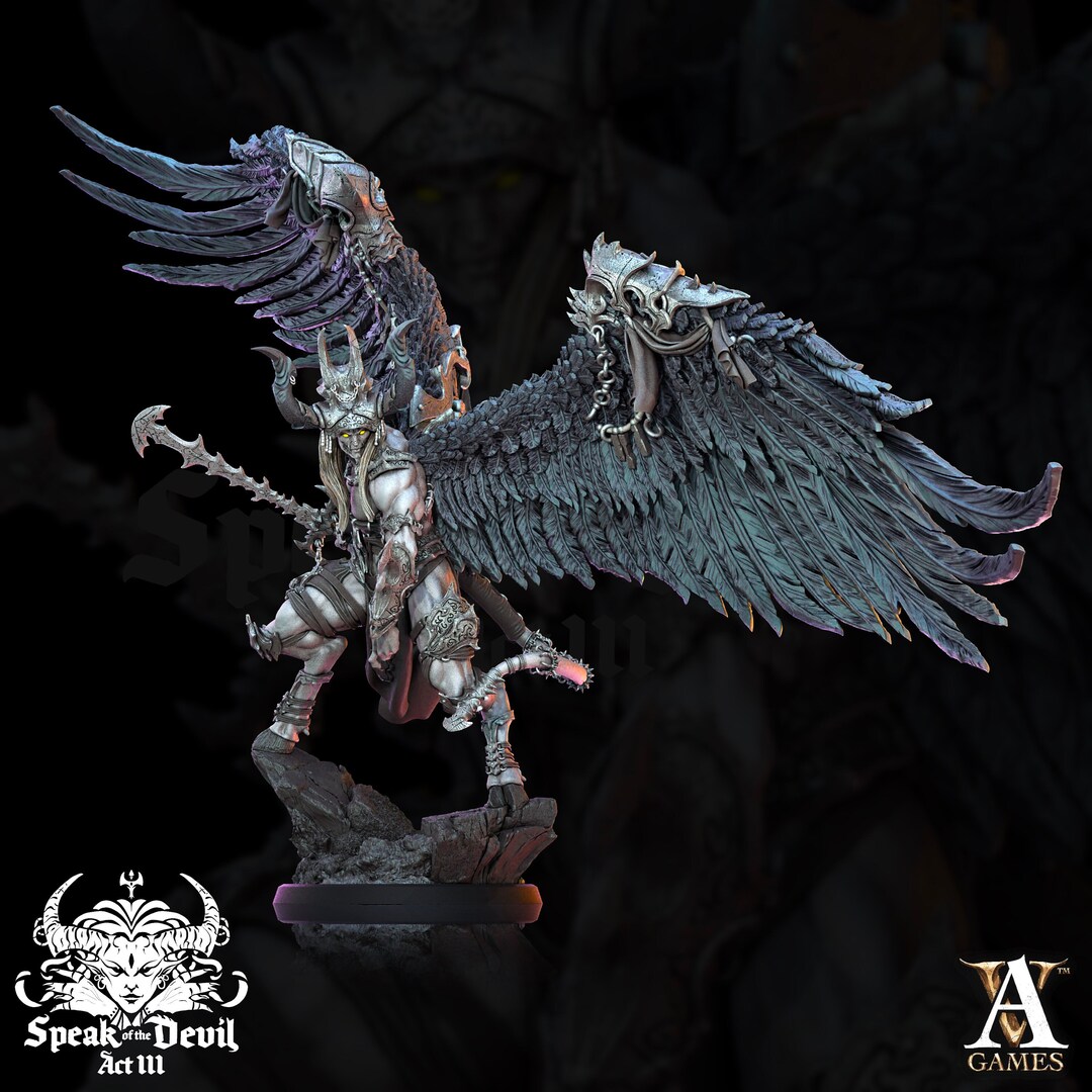 Archdevil, Demon Lord Fiend, Devil | 28mm,32mm,54mm,75mm Scale - Boss ...