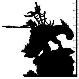 Female Pinup Beastmaster Ranger Drake Rider 100mm Tall With Base Resin ...