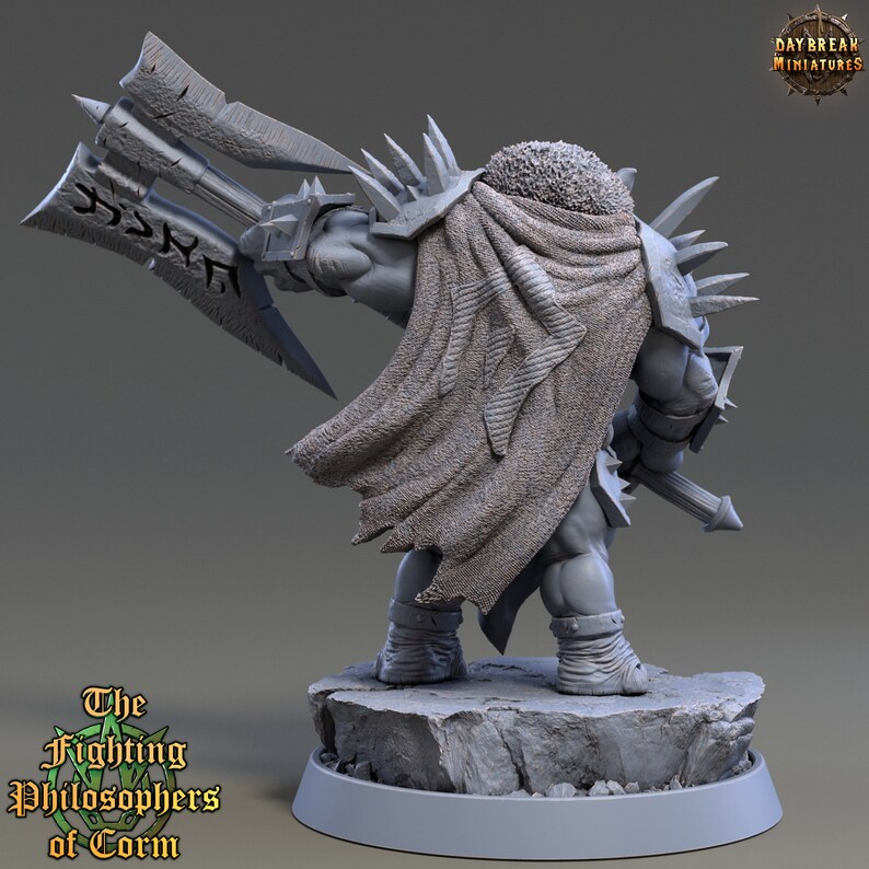Rhinokin, Rhino-folk Warrior Scales: 28mm, 32mm,54mm,75mm | D&D ...