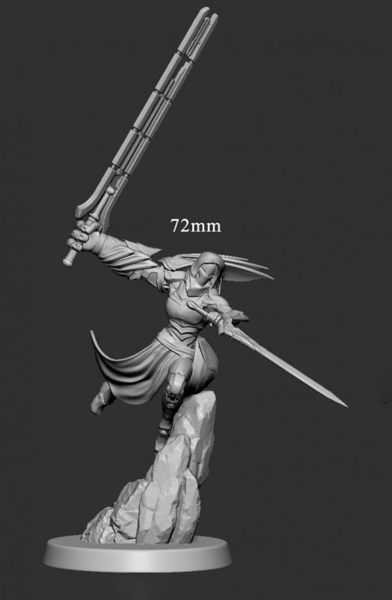 Warforged Fighter Ranger PC NPC , Nimblewright Construct | 3 Sizes ...