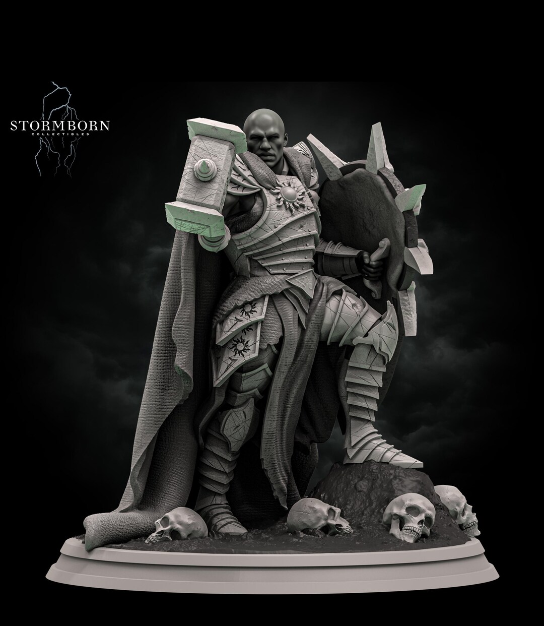 Life, Light Domain Cleric, Paladin PC / NPC Miniature | 5 Sizes /scales ...