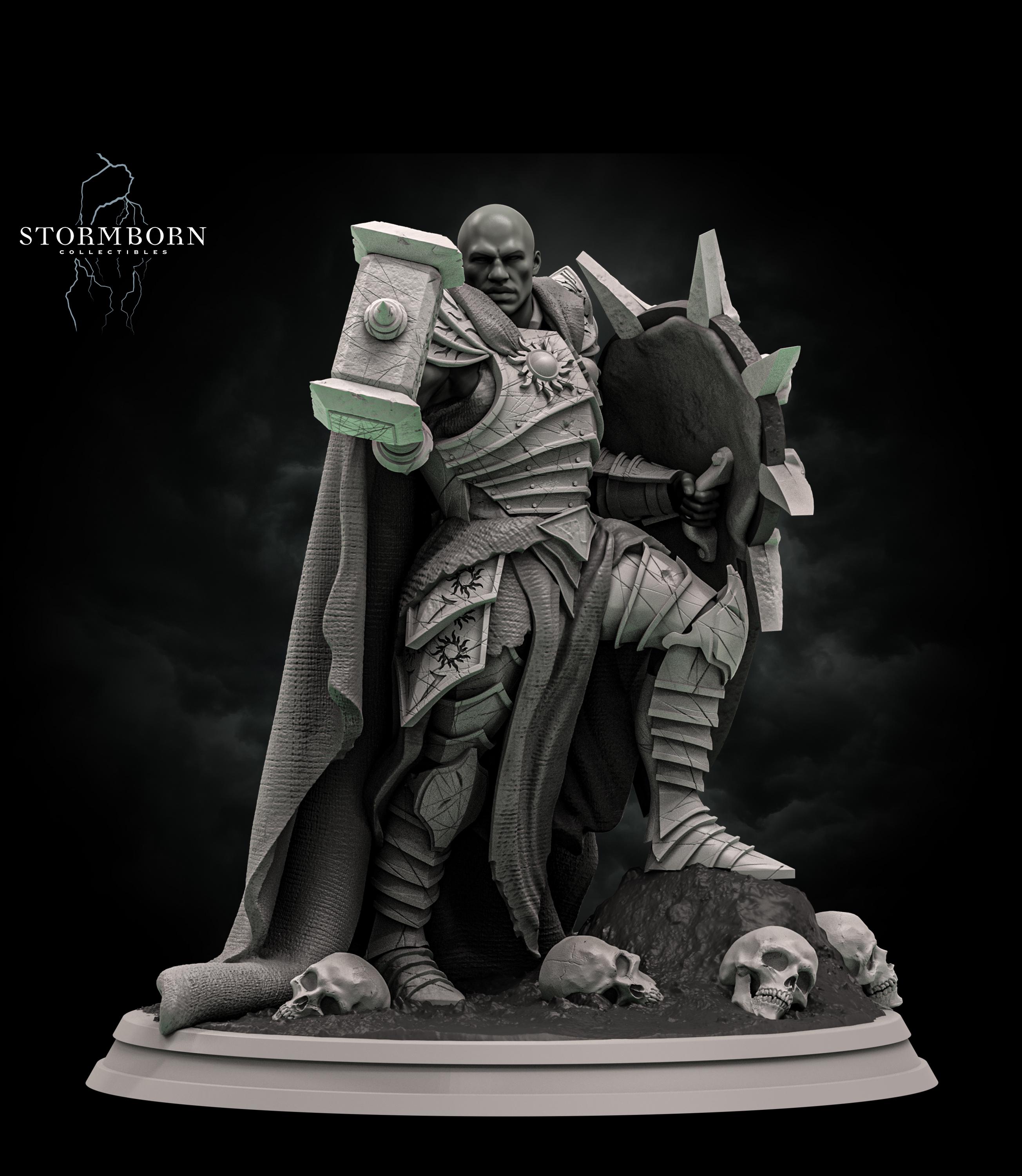 Life, Light Domain Cleric, Paladin PC / NPC Miniature | 5 Sizes /scales ...