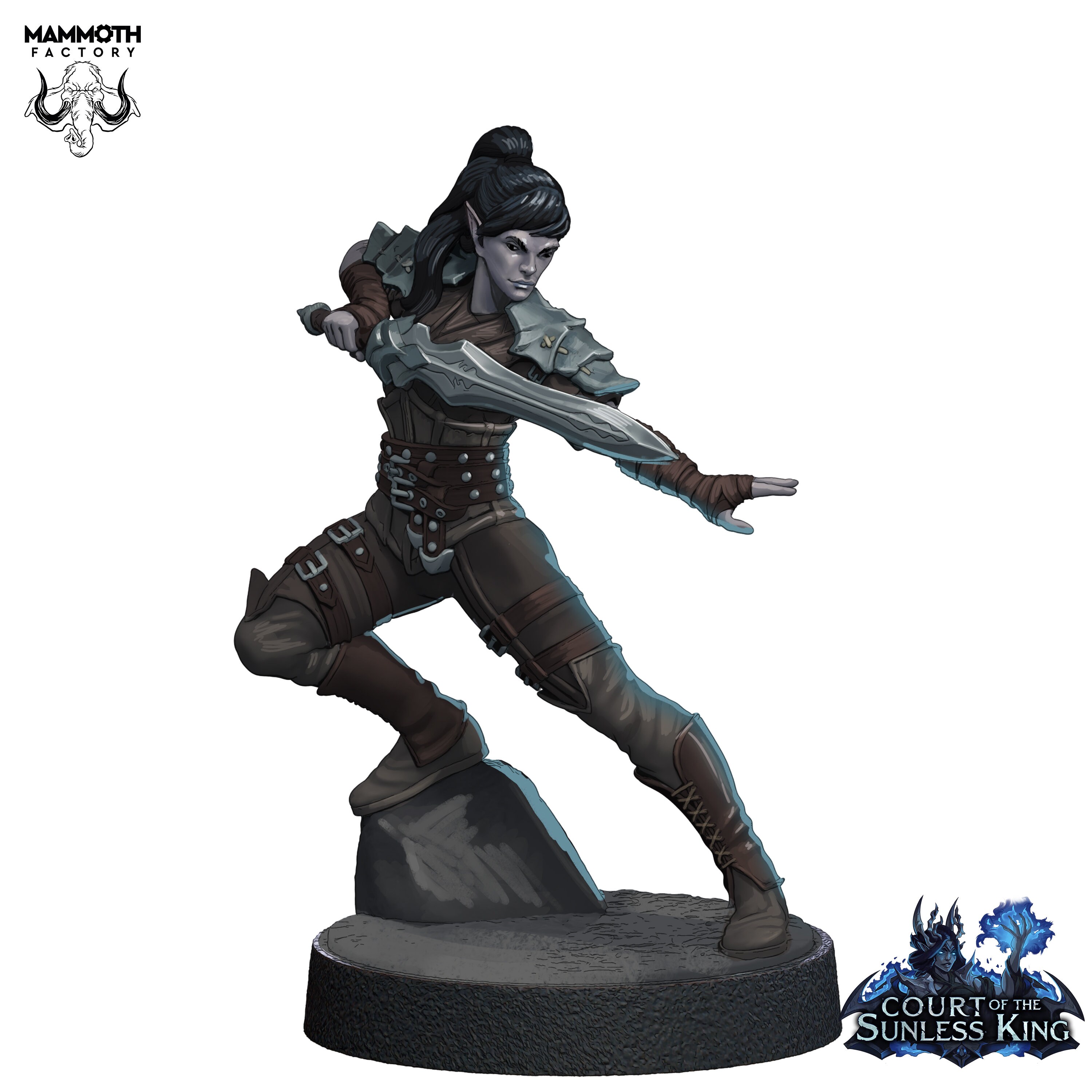 Elf Assassin Rogue PC / NPC Unpainted | 5 Sizes /scale | Resin D&D 5e ...