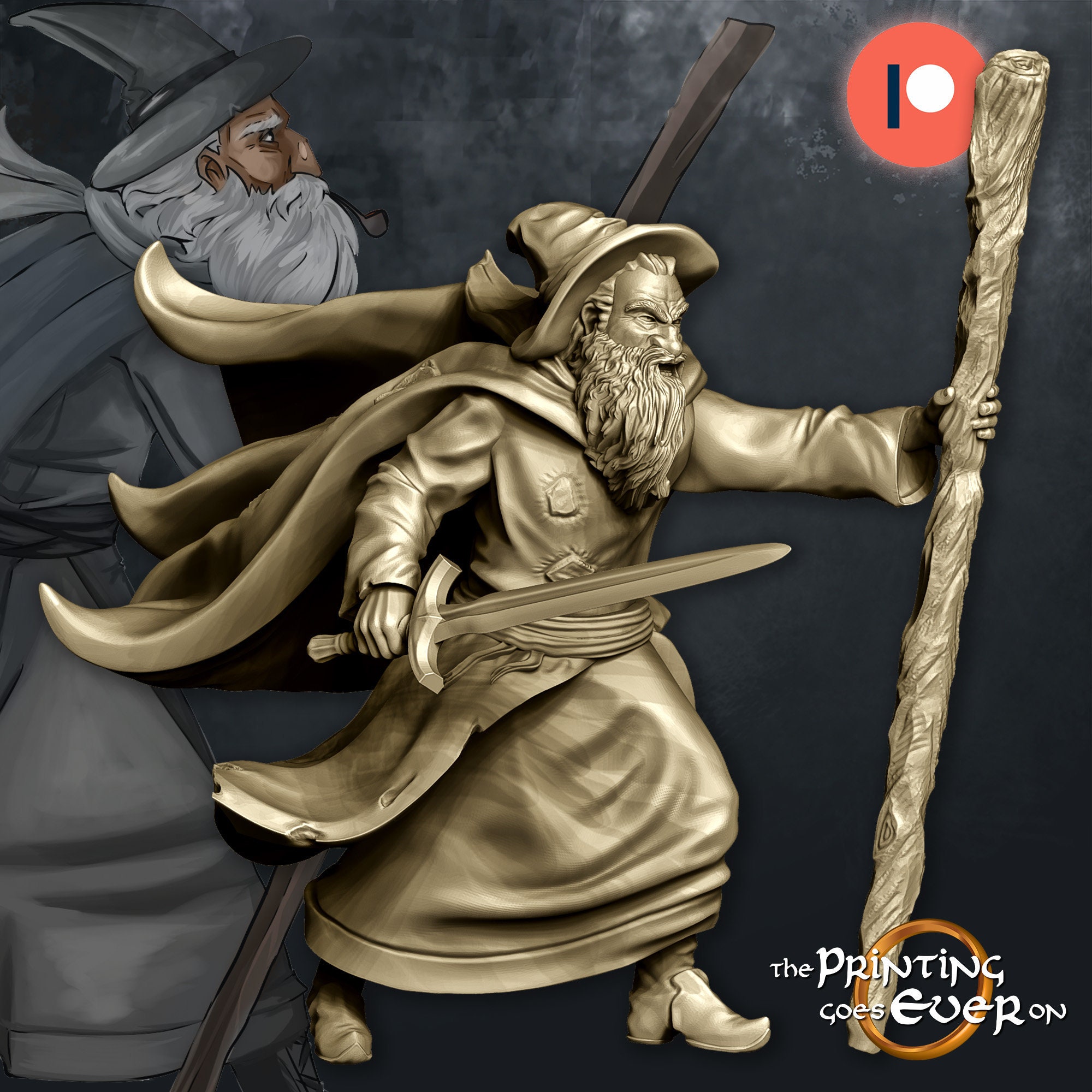 Fantasy Human Wizard