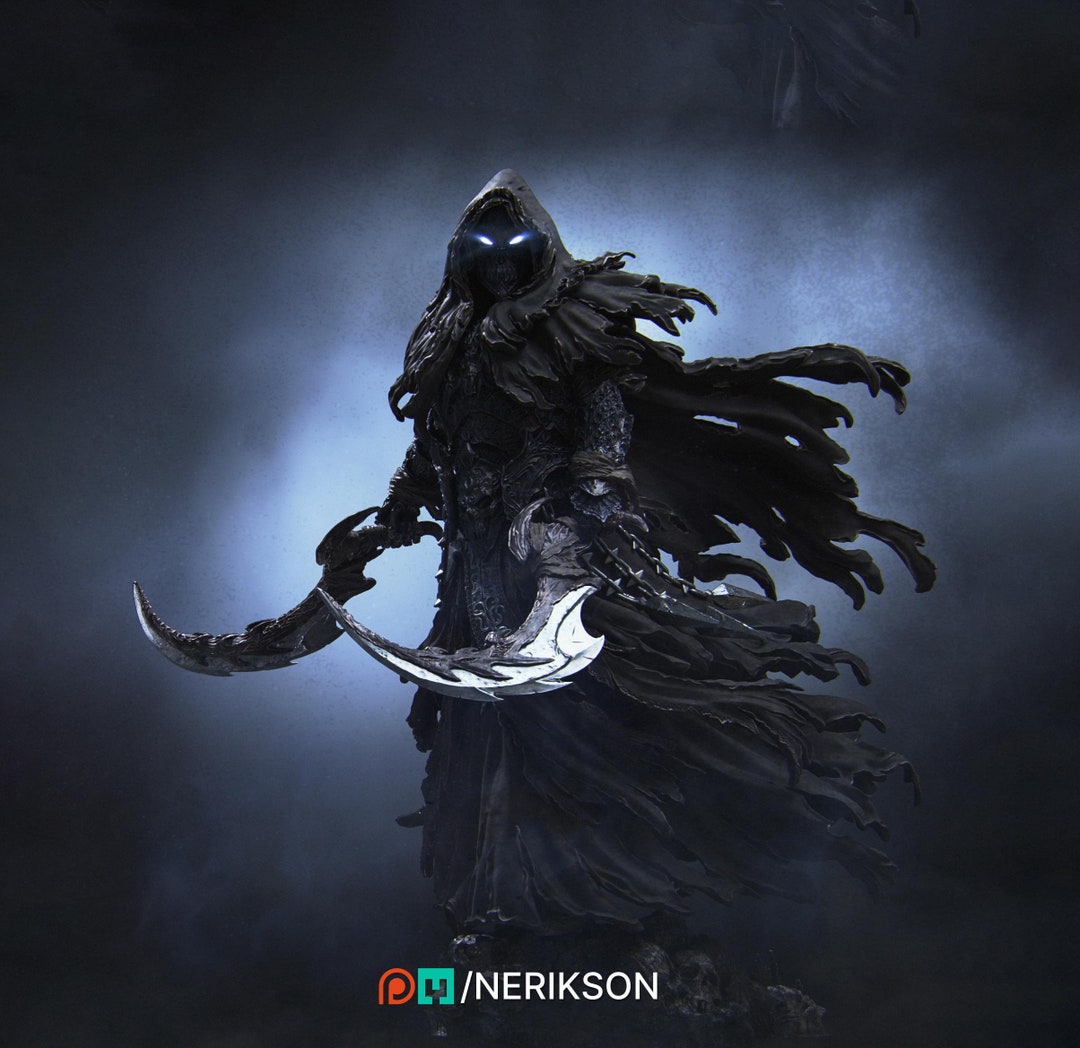 Wraith Incorporeal Undead Lich Monster Unpainted Miniature | 5 Sizes ...