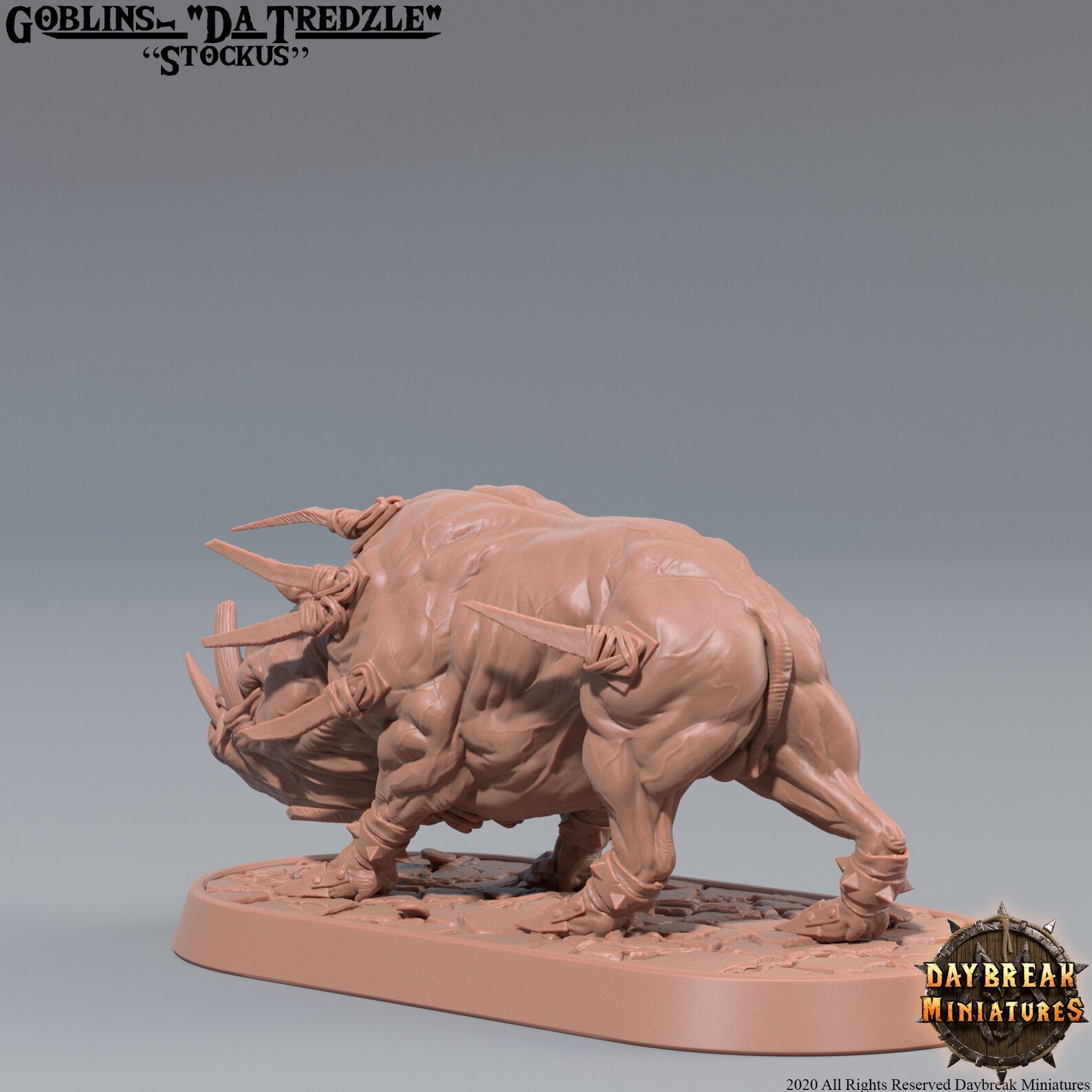 War Boar Dnd Miniatures Dungeons and Dragons 28mm 32mm - Etsy